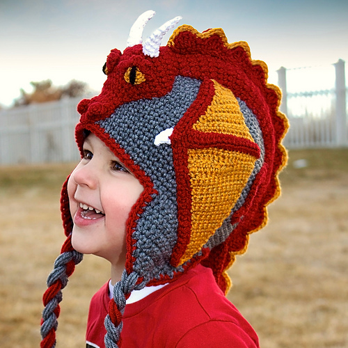 Ravelry: Dragon Hat pattern by Joni Memmott / BriAbby