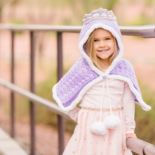 Ravelry: Princess Hood and Capelet pattern by Joni Memmott / BriAbby