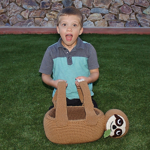 Ravelry: Sloth Basket pattern by Joni Memmott / BriAbby
