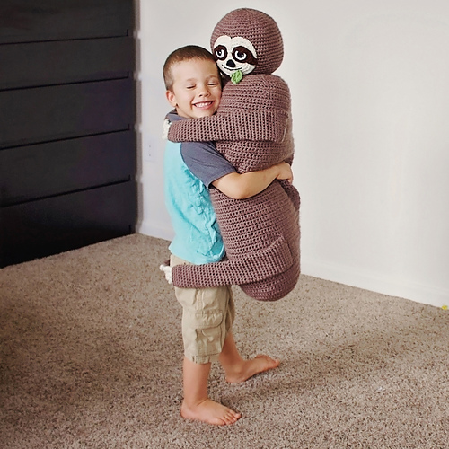 Ravelry: Sloth Body Pillow/ Giant Stuffed Toy pattern by Joni Memmott ...