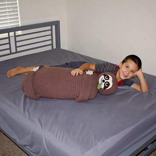 Ravelry: Sloth Body Pillow/ Giant Stuffed Toy pattern by Joni Memmott ...