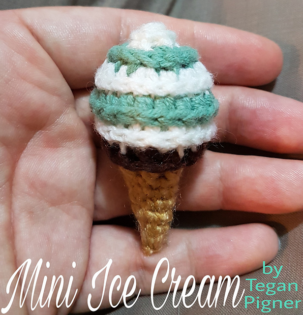 Ravelry: Mini Ice Cream pattern by Tegan Pigner