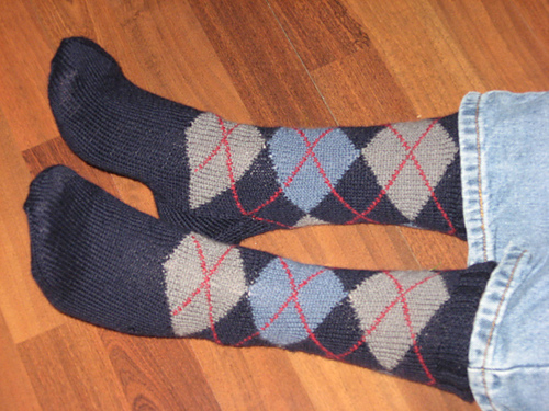 Ravelry: Argyle Socks pattern by Leisure Arts