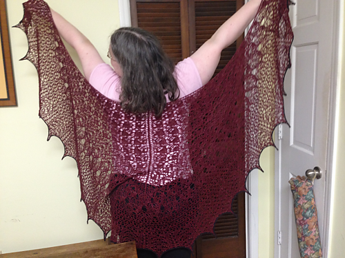 Ravelry: Ynys Afallach - Isle of Apple Trees pattern by a catnach