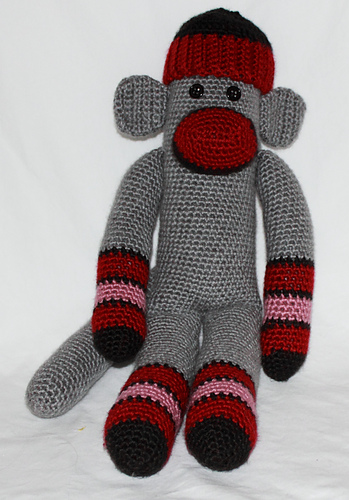 Ravelry: Striped Funky Monkey (Crochet) pattern by Patons