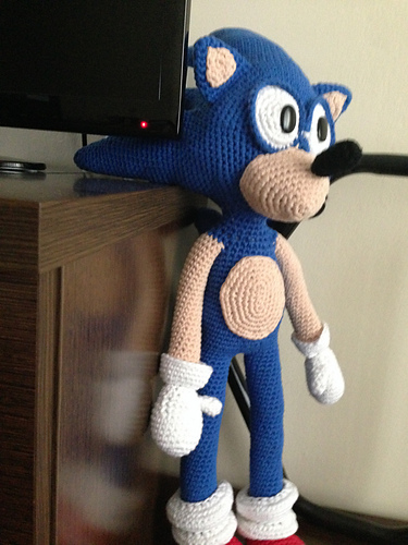 Ravelry: My Sonic the hedgehog pattern by Teresa Alvarez