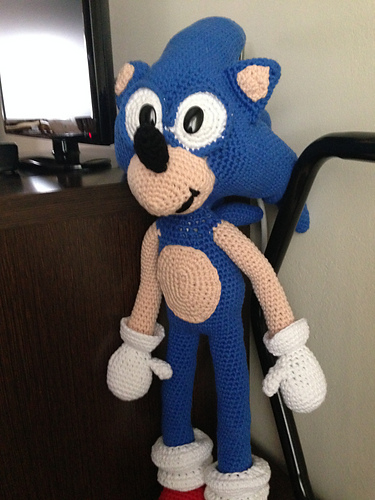 Ravelry: My Sonic the hedgehog pattern by Teresa Alvarez