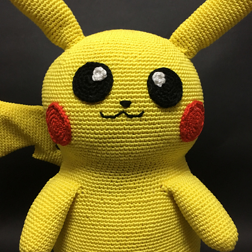 Ravelry: My favorite Pokemon: Pikachu pattern by Teresa Alvarez