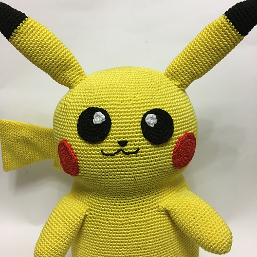 Ravelry: My favorite Pokemon: Pikachu pattern by Teresa Alvarez