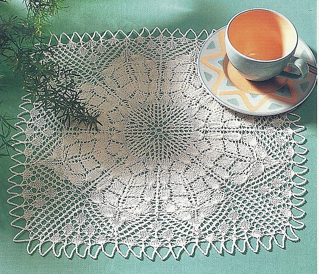 Ravelry: Akazienblätter (larger) pattern by Herbert Niebling