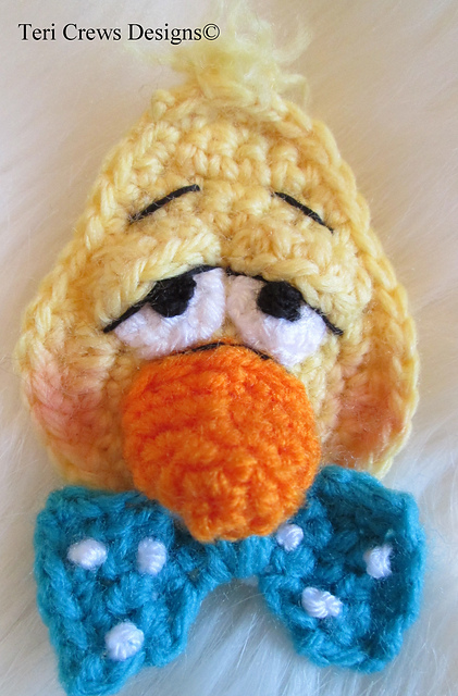 Ravelry: Duck Applique pattern by Teri Crews