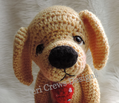 Ravelry: Cute Yellow Dog pattern by Teri Crews