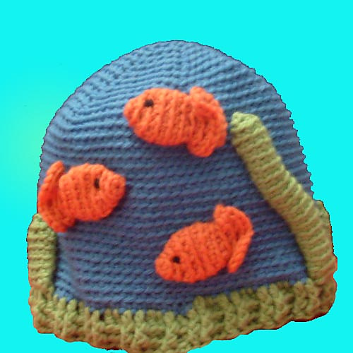 Ravelry: Under the Sea Fish Hat pattern by Stacey Trock