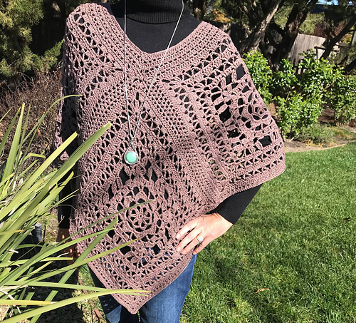 Ravelry: Spring into Summer Lace Poncho and Wrap pattern by Therese ...