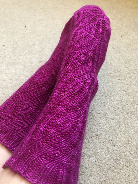Ravelry: Wave of Change Socks pattern by Jasmine Koski