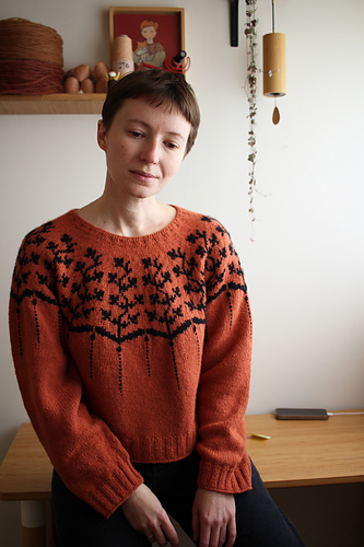 Ravelry: Helica pullover pattern by Teti Lutsak