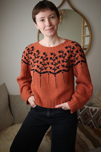 Ravelry: Helica pullover pattern by Teti Lutsak