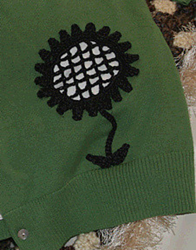 Ravelry: Sunflower on a Grid pattern by Suzann Thompson