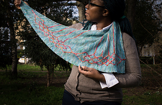 Ravelry: Unravel & Entwine Shawl pattern by Lola Johnson