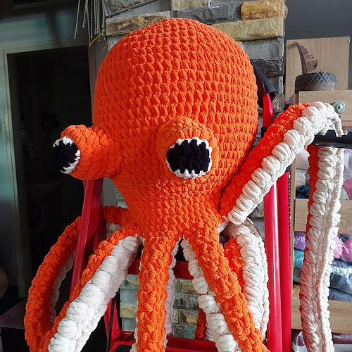 Ravelry: Adorable Giant Octopus pattern by Thao Homemade Crochet