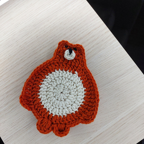 Ravelry: Bear coaster pattern by Thao Homemade Crochet