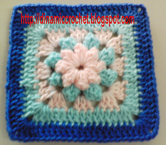 Ravelry: Flower Square pattern by Thata Pang