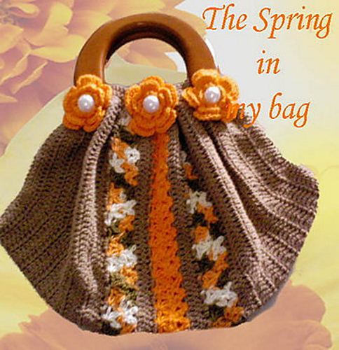 Ravelry: Spring in my bag pattern by Thata Pang