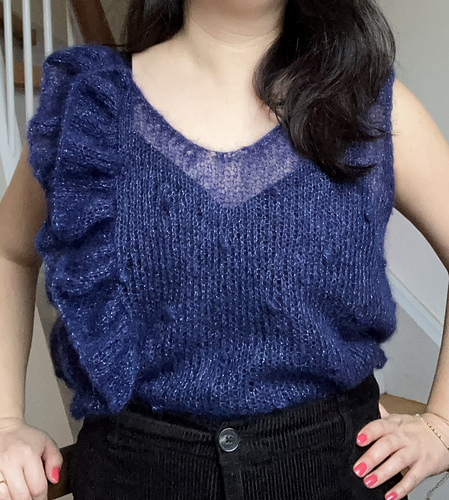 Ravelry: Last Minute Party Top pattern by The Knit is On // Mette ...