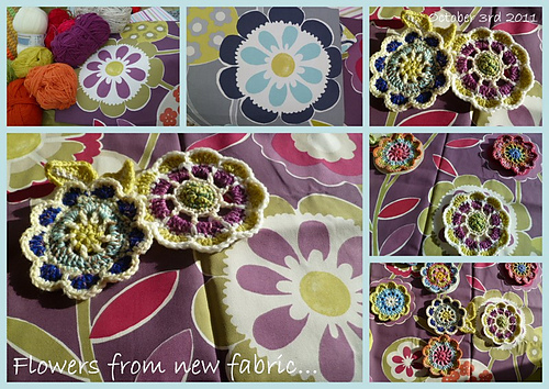 Ravelry: SuePinner's Week 3 Friday Flower