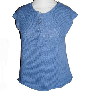 Ravelry: CAP SLEEVE Cotton pattern by Kathryn Doubrley-The Answer Lady