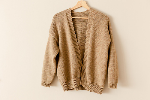 Ravelry: Beginner Cardigan pattern by The Blue Mouse