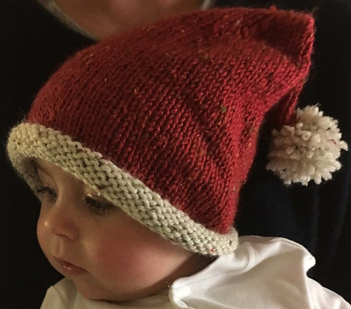 Ravelry: Baby Santa and Pudding Hats pattern by Monica Russel