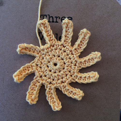 Ravelry: Weather motifs pattern by Mia Webb