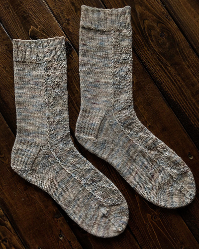 Ravelry: Diamondback Socks pattern by Crazy Sock Lady Designs