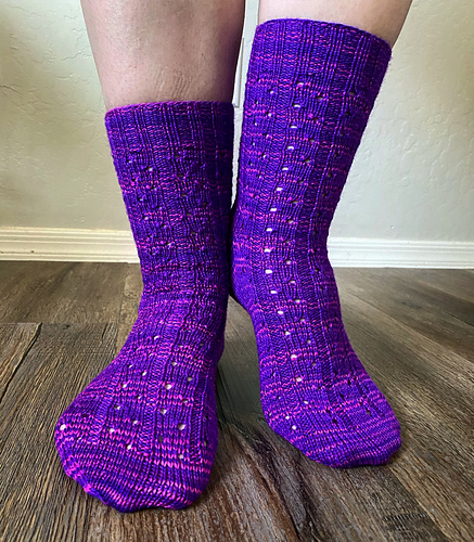 Ravelry: Mahogany Run Socks pattern by Crazy Sock Lady Designs