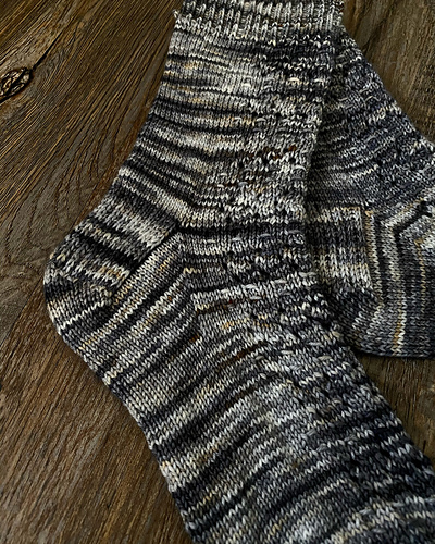 Ravelry: After the Storm Socks pattern by Crazy Sock Lady Designs
