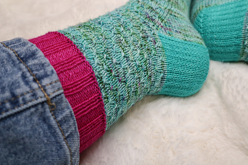 Ravelry: Find The Joy Socks pattern by Crazy Sock Lady Designs