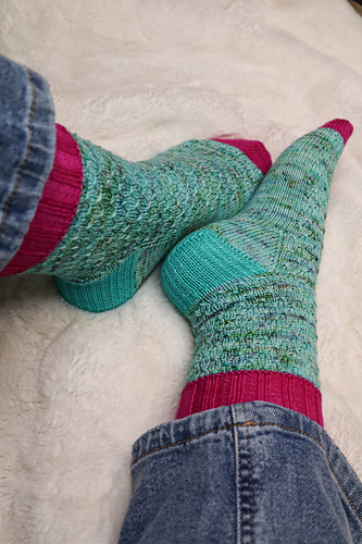 Ravelry: Find The Joy Socks pattern by Crazy Sock Lady Designs