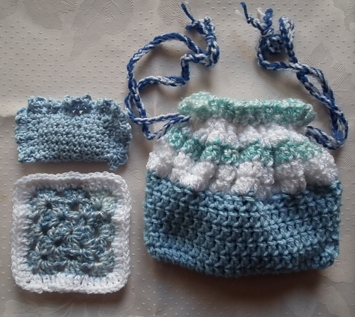 Ravelry: Crochet Doll Cradle Purse pattern by Crochet with Clare