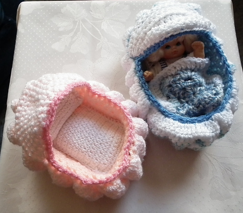Ravelry: Crochet Doll Cradle Purse pattern by Crochet with Clare