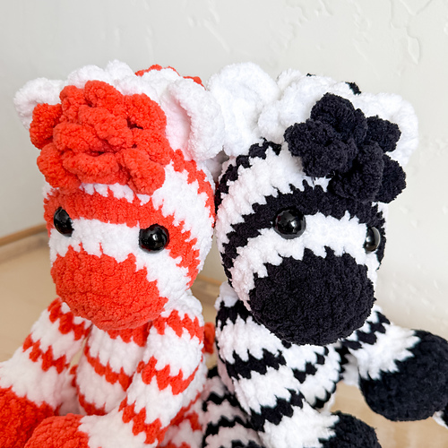 Ravelry: Plush Zebra pattern by Kali Dahle