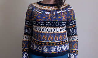 Ravelry: Epic Hanukkah Sweater (Adult) pattern by The Jewish Knitter