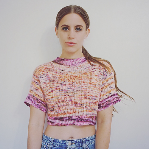 Ravelry: The Dipped Tee pattern by Paige Parkin, @knitdiaries