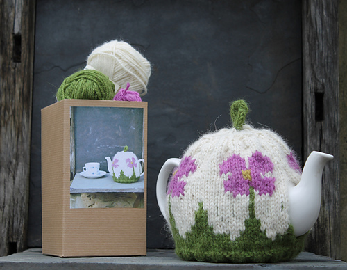 Ravelry: Pink Poppy Tea Cosy pattern by Monica Russel