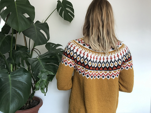 Ravelry: The Phoenix Sweater pattern by The Knitted Dingo