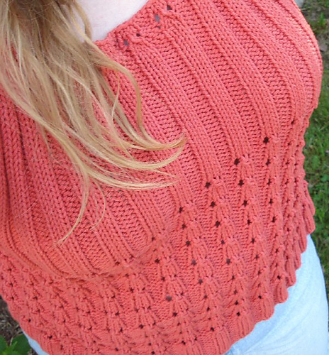 Ravelry: Eyelet Rib Tank pattern by Betsy Ann Dey