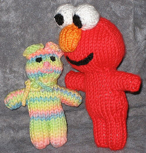 Ravelry: Elmo Peep Amigurumi Knitting Pattern pattern by theknittycat ...