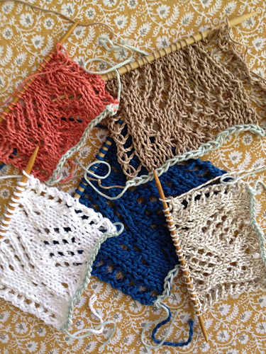 Ravelry: Lace Pillow Band pattern by Karen Turnbull