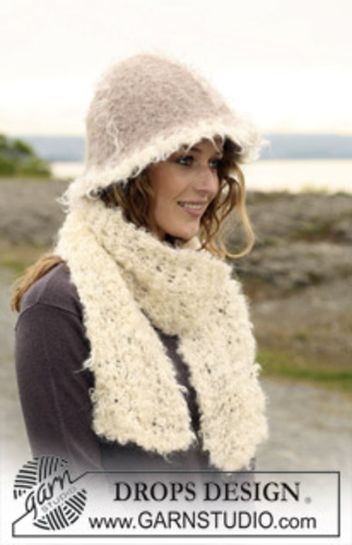 Ravelry: 109-20 a - Felted Hat with crochet border pattern by DROPS design