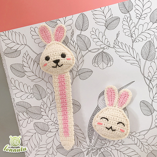 Ravelry: Bunny Bookmark pattern by Thao Nguyen Lennutas